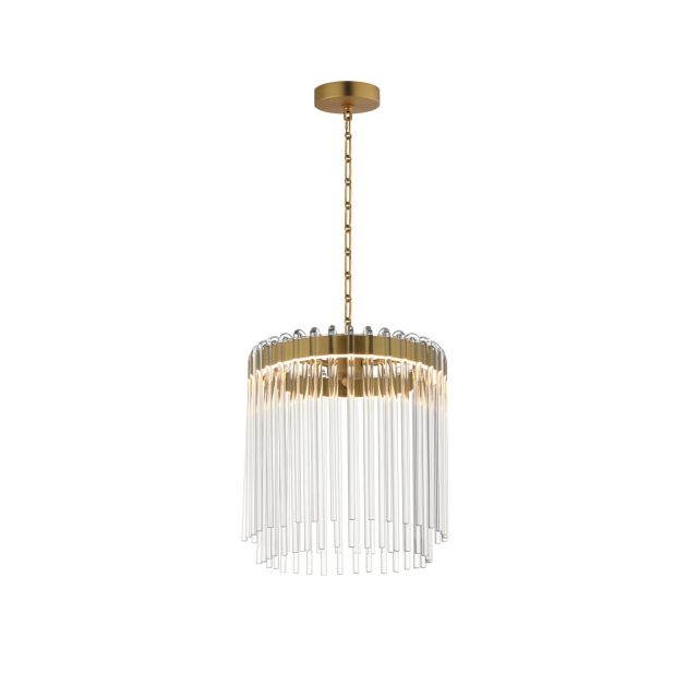 Maxim Lighting 38426CLNAB Jolie 14 inch CCT LED Foyer Pendant in ...
