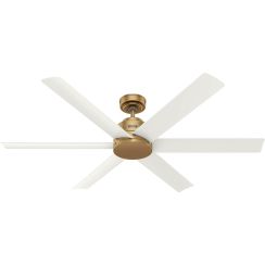 Hunter 51833 Kennicott 60 inch 6 Blade Outdoor Ceiling Fan in Luxe Gold ...