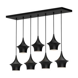 Alora Mood Emiko 7 Light 36 inch Linear Light in Matte Black LP523036MB