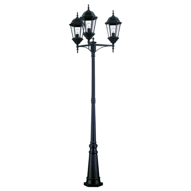 Acclaim Lighting 5259BK Richmond 3 Light 94 Inch Tall Head Matte Black ...