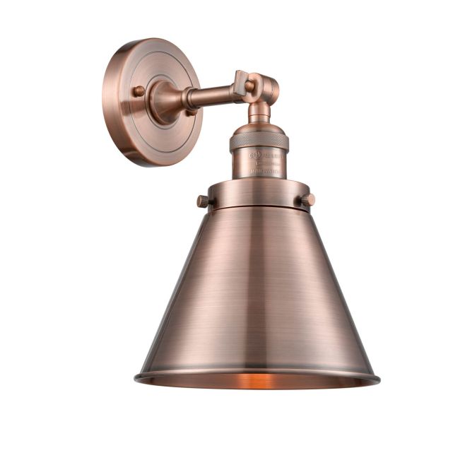Innovations Lighting 203-AC-M13-AC Appalachian 1 Light 13 inch Tall ...